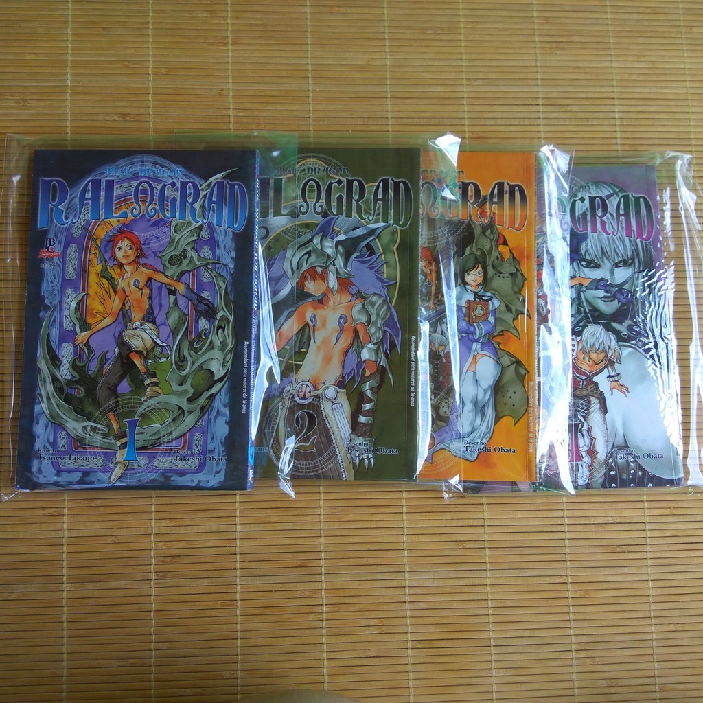 Coleção completa Blue Dragon - Ral Ω Grad (volumes 1 ao 4) | Shopee Brasil