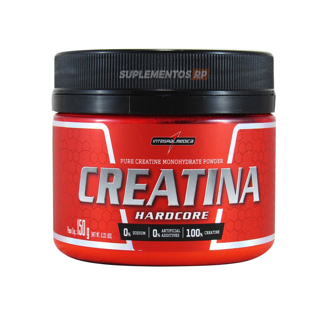 Creatina Pura 150g integral medica Original - Nota fiscal | Shopee Brasil