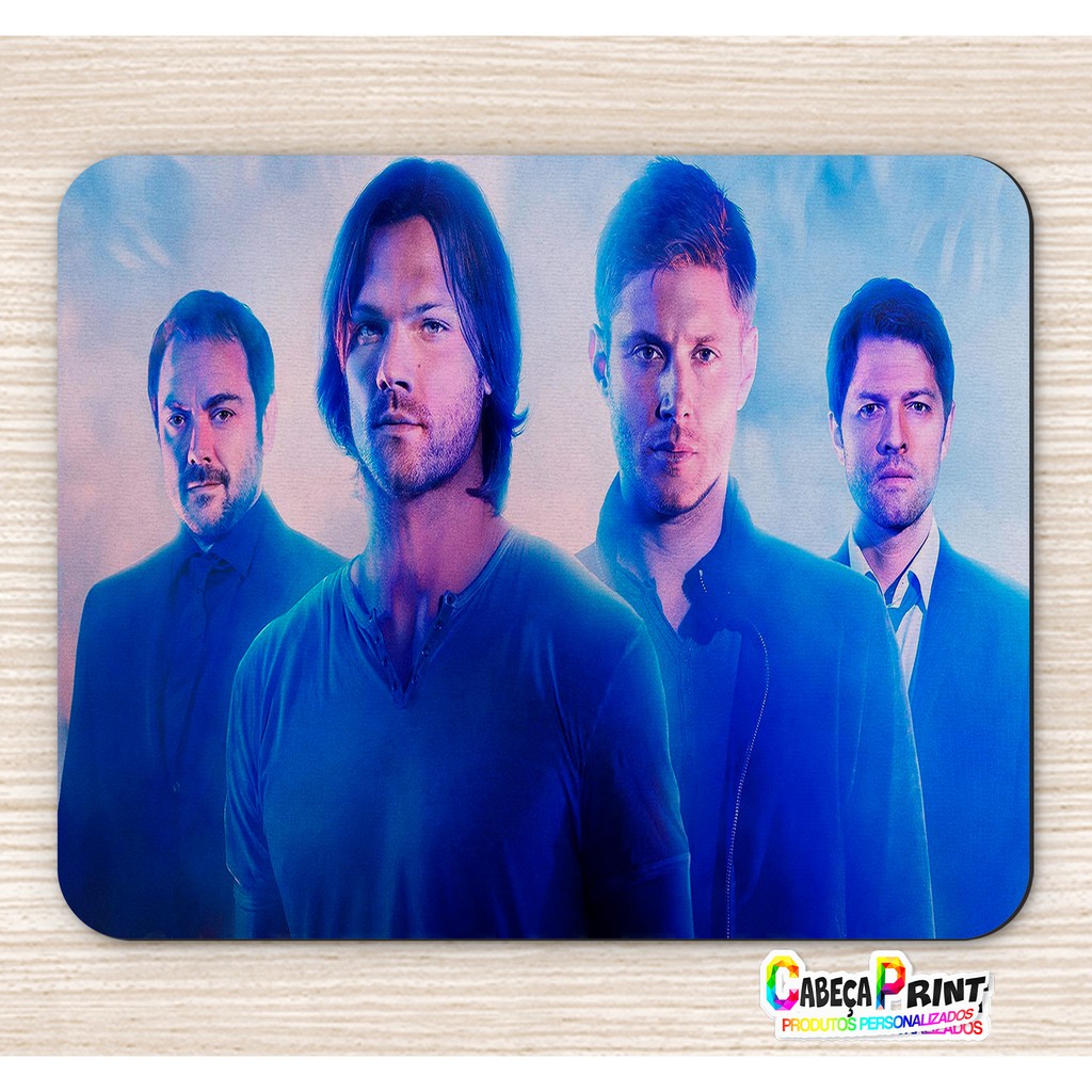 Mouse Pad 20X24 Cm Supernatural | Shopee Brasil