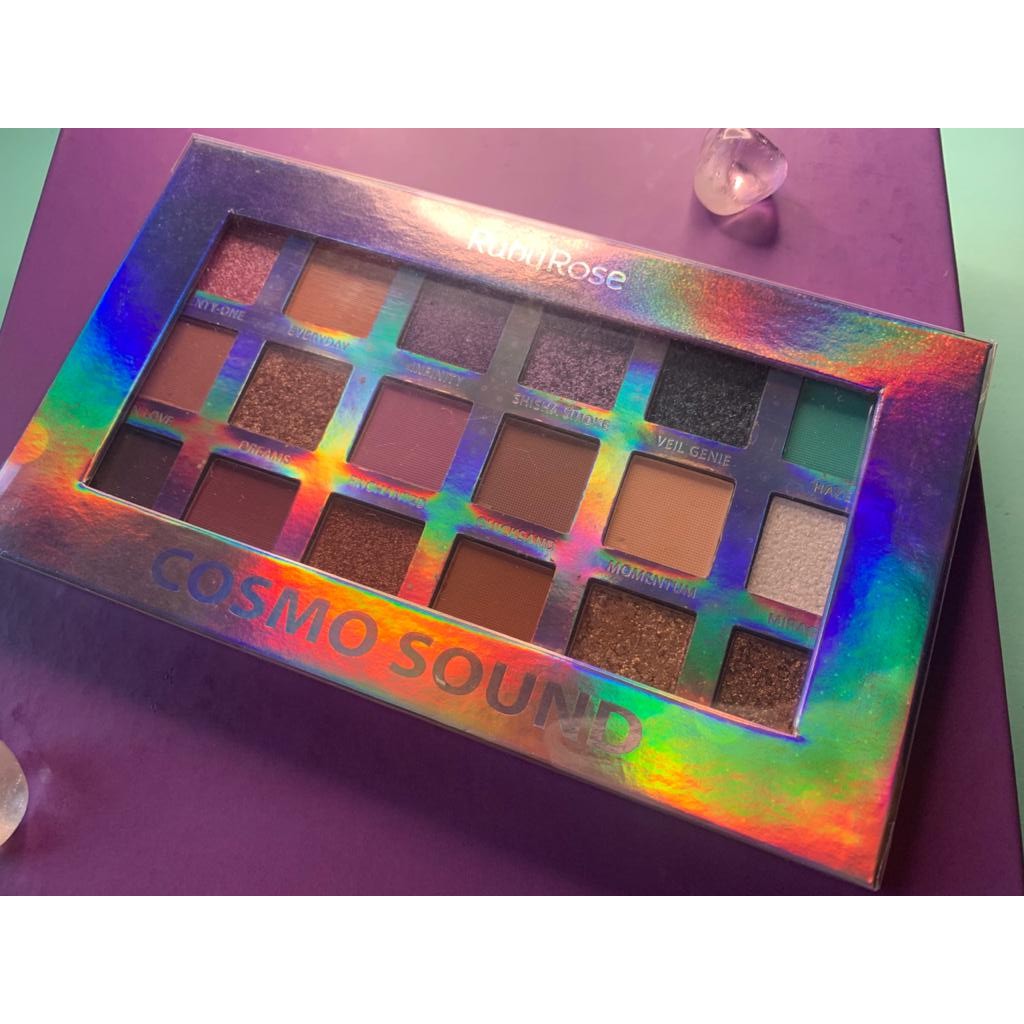 Paleta de sombras Cosmo Sound Ruby Rose | Shopee Brasil