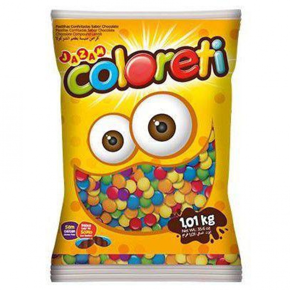 Mini Coloreti Tradicional Jazam 1kg | Shopee Brasil