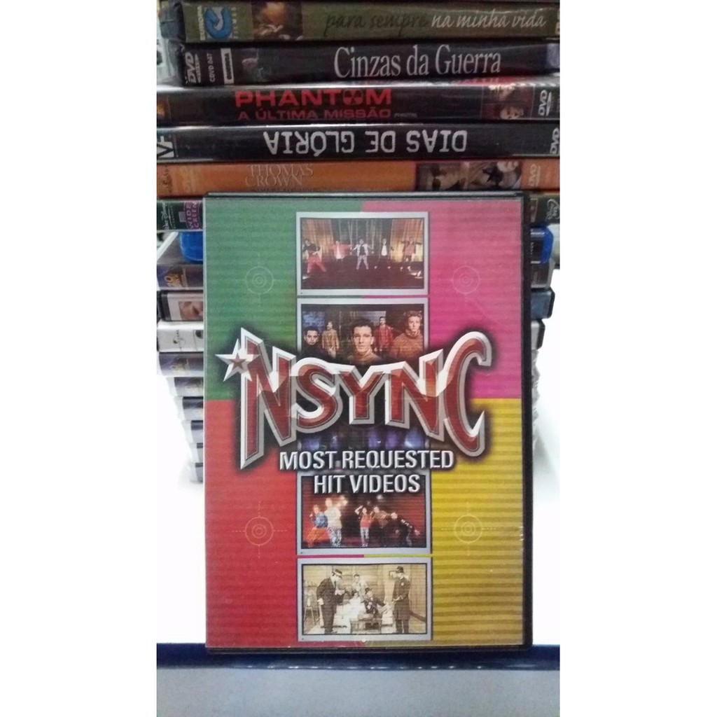 Dvd Original Nsync - Most Requested Hit Videos | Shopee Brasil