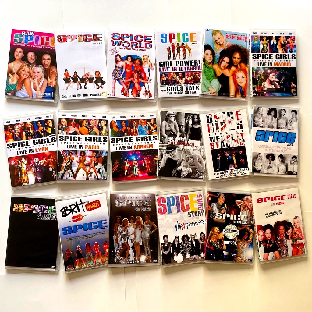 Dvd Spice Girls Live Concert The Movie Istanbul One Hour Girl Power Raw ...