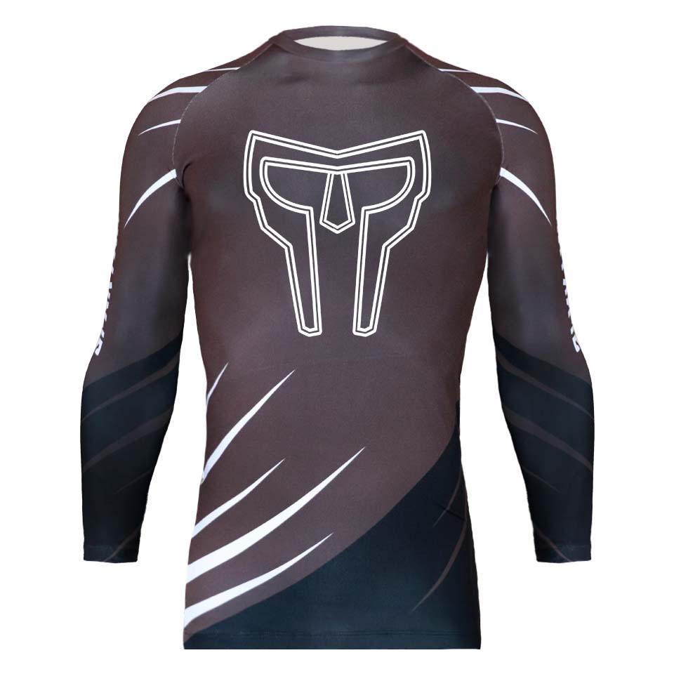 Rash Guard Faixa Marrom | Shopee Brasil