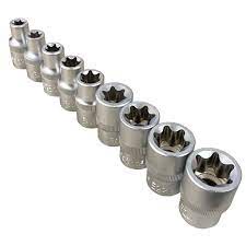 Kit Com 10 Unidades Chave Torx Profied Medidas E4 E5 E6 E7 E8 E12 E14 E16 E18 E20 | Shopee Brasil