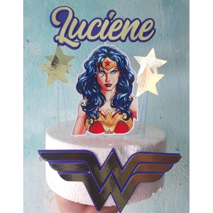 Topo De Bolo Personalizado 3D, fazemos todos os temas. | Shopee Brasil