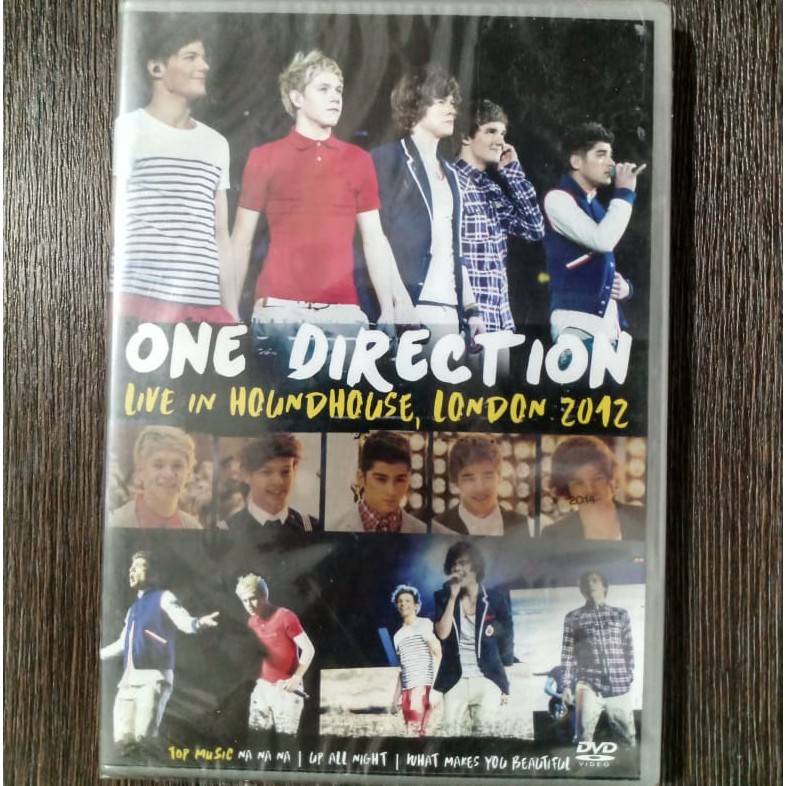 One Direction DVD Live In Houndhouse, London - Novo (Lacrado - Original ...