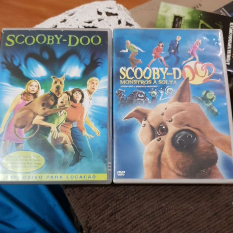 Dvds filmes Scooby Doo 1 e 2 Originais | Shopee Brasil