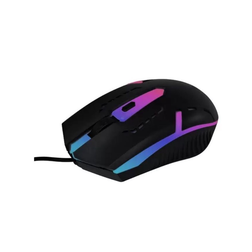 Mouse Com Fio Gamer USB Led RGB DPI-1600-2400-3200 | Shopee Brasil