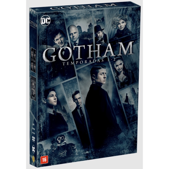 Box DVD Gotham 1ª- 2ª Temporadas Completas - 12 discos - Lacrado ...