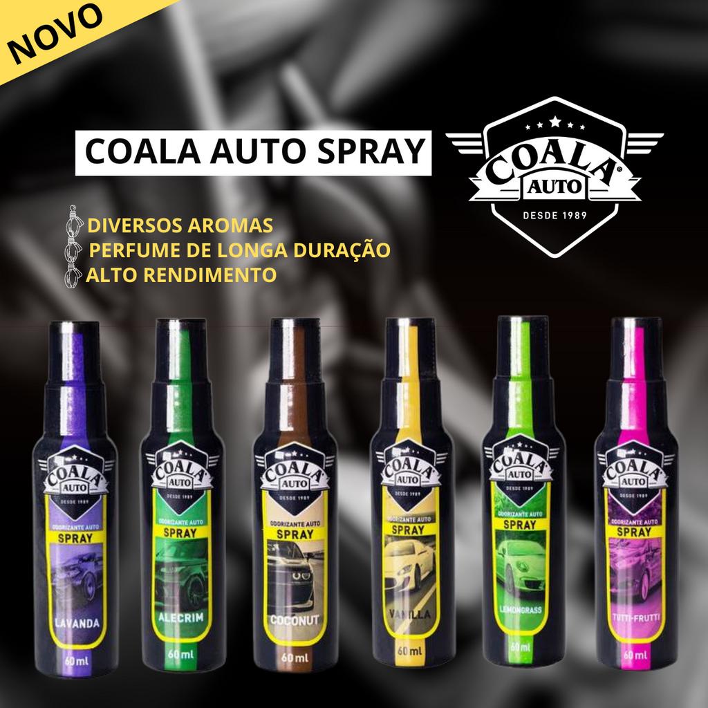 Odorizante Spray Coala Auto 60ml - Escolha o Aroma - Perfuma seu Carro - Cheirinho - Automóveis ...