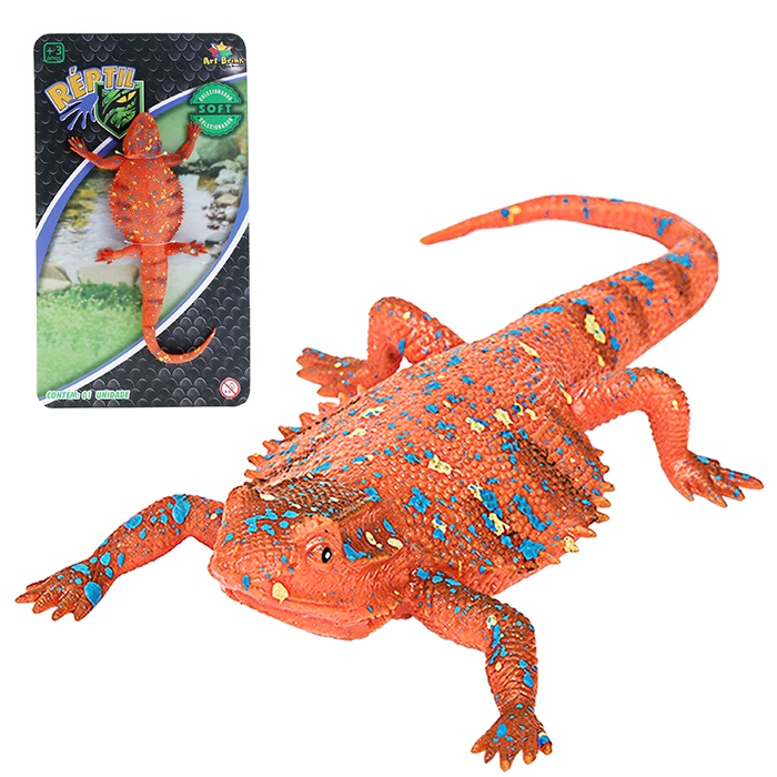 Animal Soft Lagarto Tatu 23Cm | Shopee Brasil