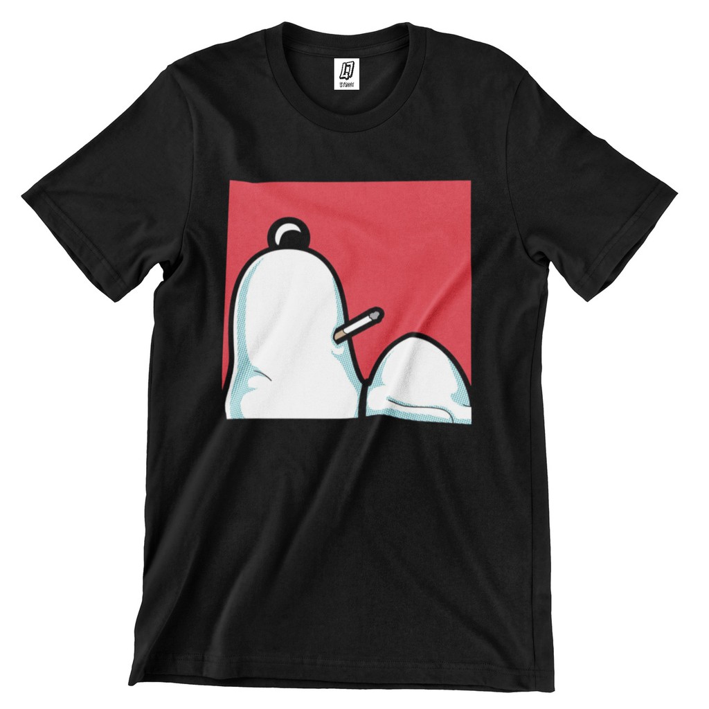 Camiseta Unissex Desenho Snoopy Fumando Swag | Shopee Brasil