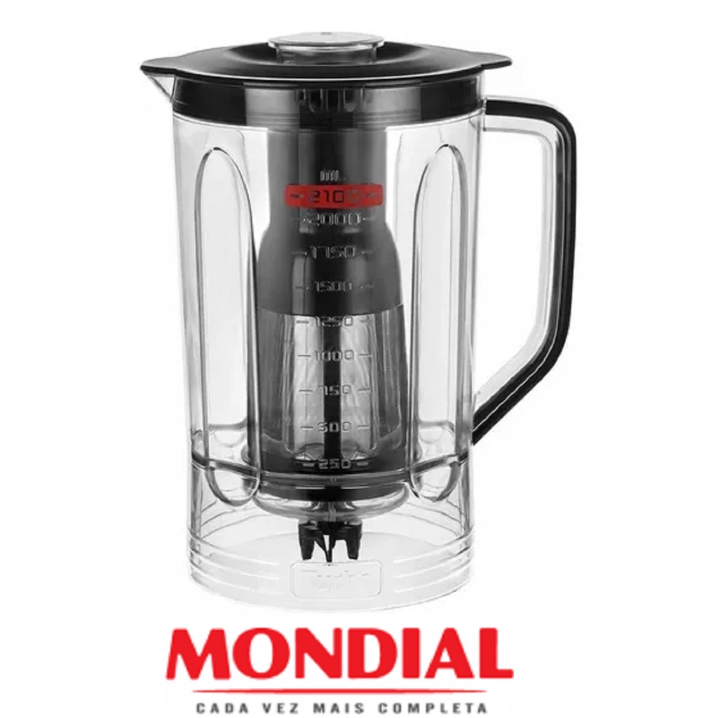 Copo Liquidificador Mondial L-1200 Preto Original | Shopee Brasil