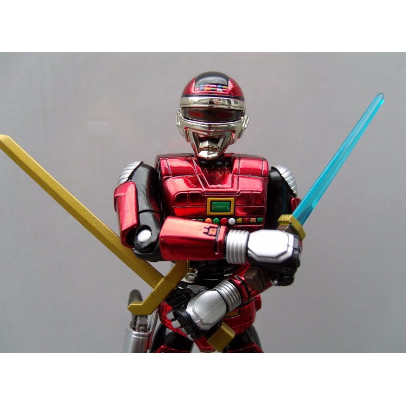 Space Sheriff Sharivan Sh Bandai Boneco Figura Die Cast | Shopee Brasil