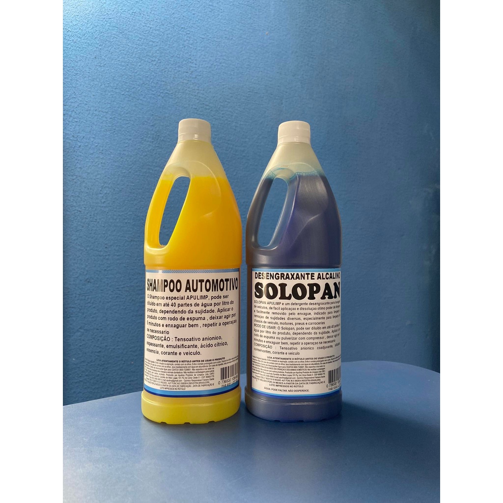 Solopan E Shampoo 1 Litro + Little Tress | Shopee Brasil