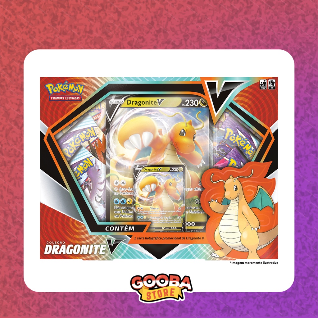 Box Pokémon Coleção Dragonite V | Shopee Brasil
