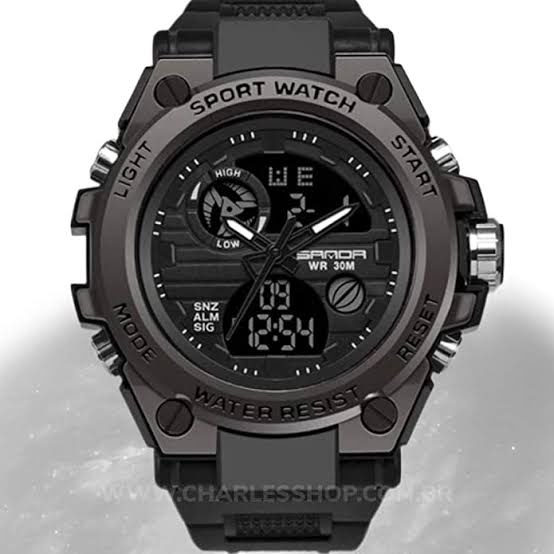 Relógio Sanda 739 Masculino Militar Original Prova D'água - Estoque no ...