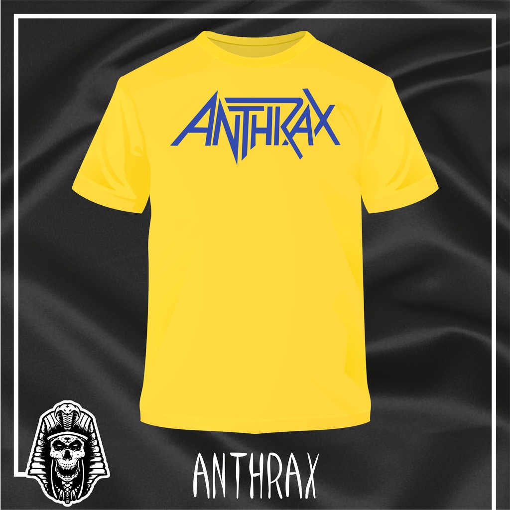 CAMISETA ANTHRAX | Shopee Brasil