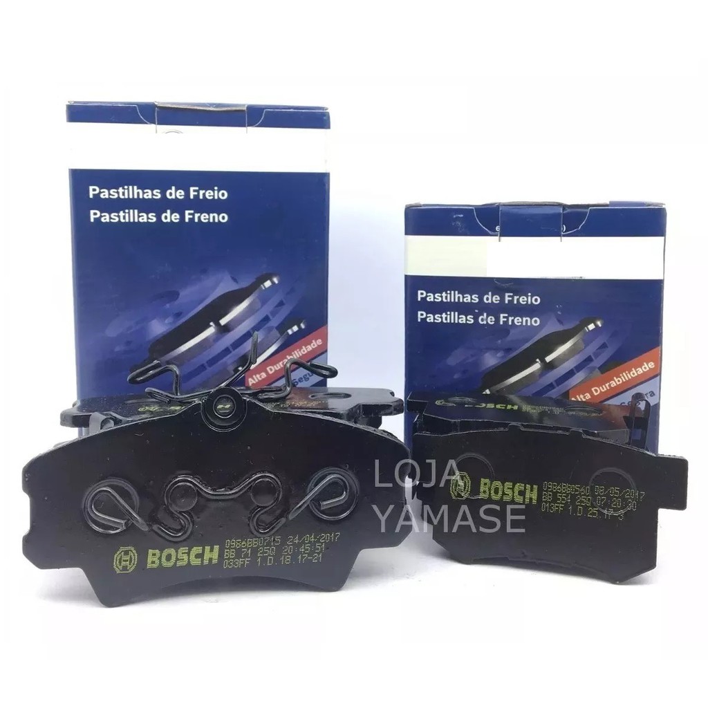 Pastilha Freio Traseira + Dianteira Bosch Honda Civic 07/.. - Escorrega ...