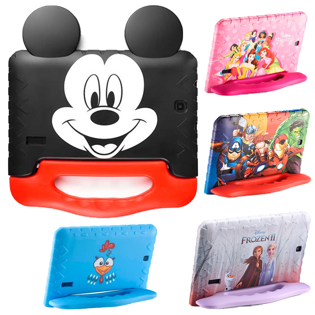 Capa Case Infantil Emborrachada Maleta para Tablet M7 3G M7s Plus M7 4G ...