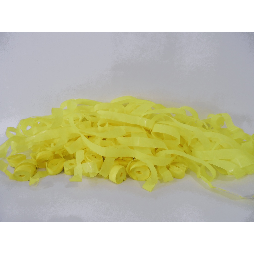 Papel Serpentina Seda Amarelo - Sky Paper - 1kg | Shopee Brasil