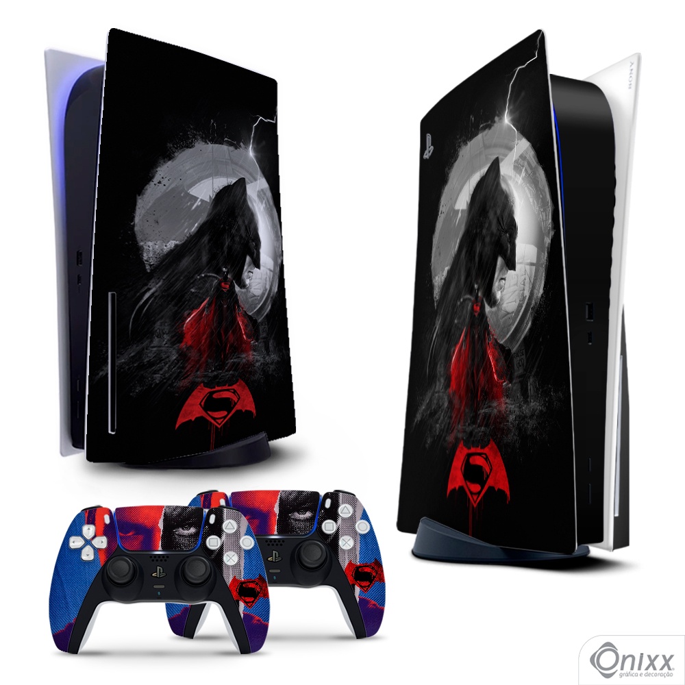 Skin PS5 Adesiva Batman Vs Superman | Shopee Brasil