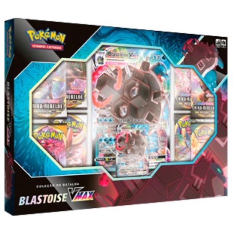 Box Blastoise VMAX - Coleção de Batalha | Shopee Brasil