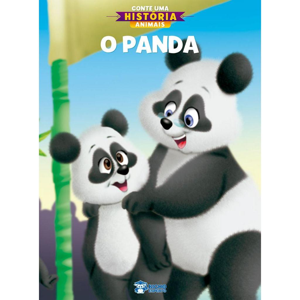 CONTE UMA HISTÓRIA ANIMAIS O PANDA - LETRA MAIÚSCULA | Shopee Brasil
