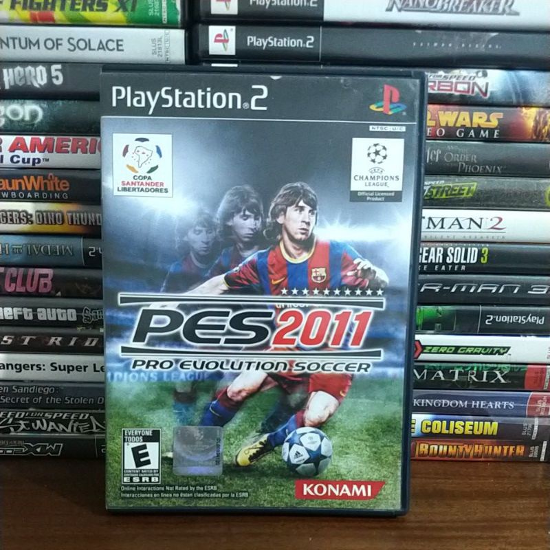 Jogo original ps2 pro soccer evolution Pes 2011 + brinde surpresa ...