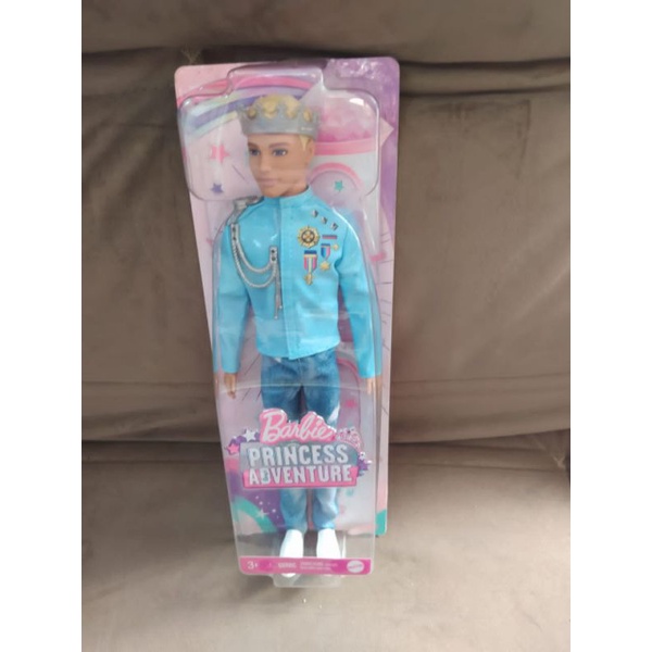 Príncipe Ken Barbie Princess Adventure NOVO | Shopee Brasil