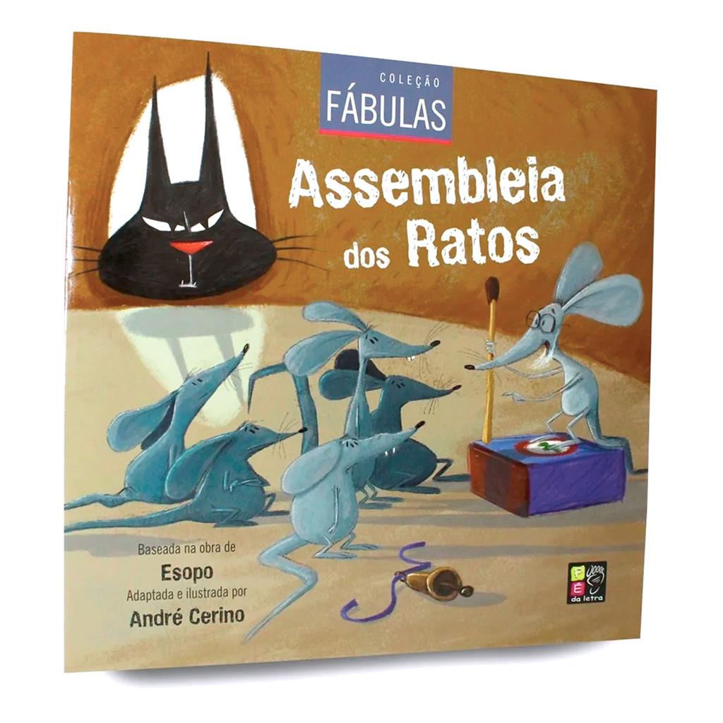 Assembleia Dos Ratos - Fábulas Infantis - Livro Ilustrado - Livro ...