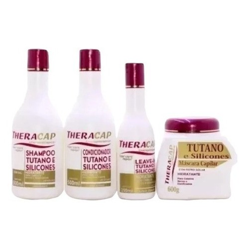 Kit Hidratação Tutano Theracap 4 Itens Pronta Entrega Brinde - Original ...