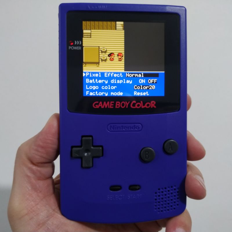 Game Boy Color Tela Ips V5 Hdmi Tv Menu Osd | Shopee Brasil