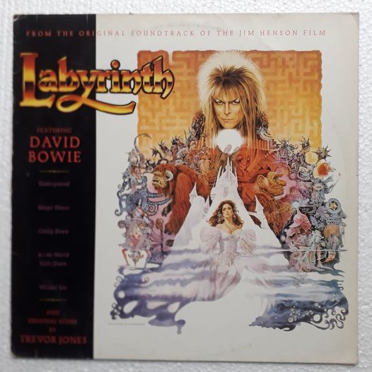 Lp Vinil David Bowie Labyrinth Trilha Sonora do Filme Com Encarte ...