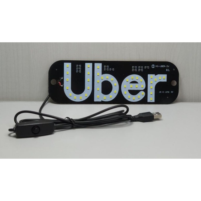 Letreiro luminoso Uber (USB) | Shopee Brasil