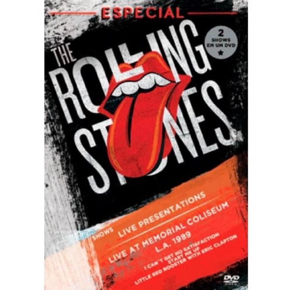 Rolling Stones - DVD Live Presentations 2 shows em 1 DVD | Shopee Brasil