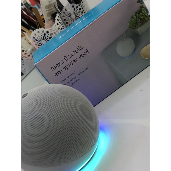 Alexa Echo Dot 4 | Shopee Brasil