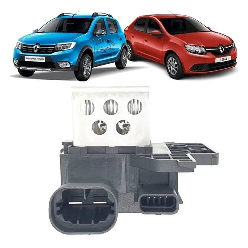 Resistencia Ventoinha Eletroventilador Renault Sandero Logan Duster ...