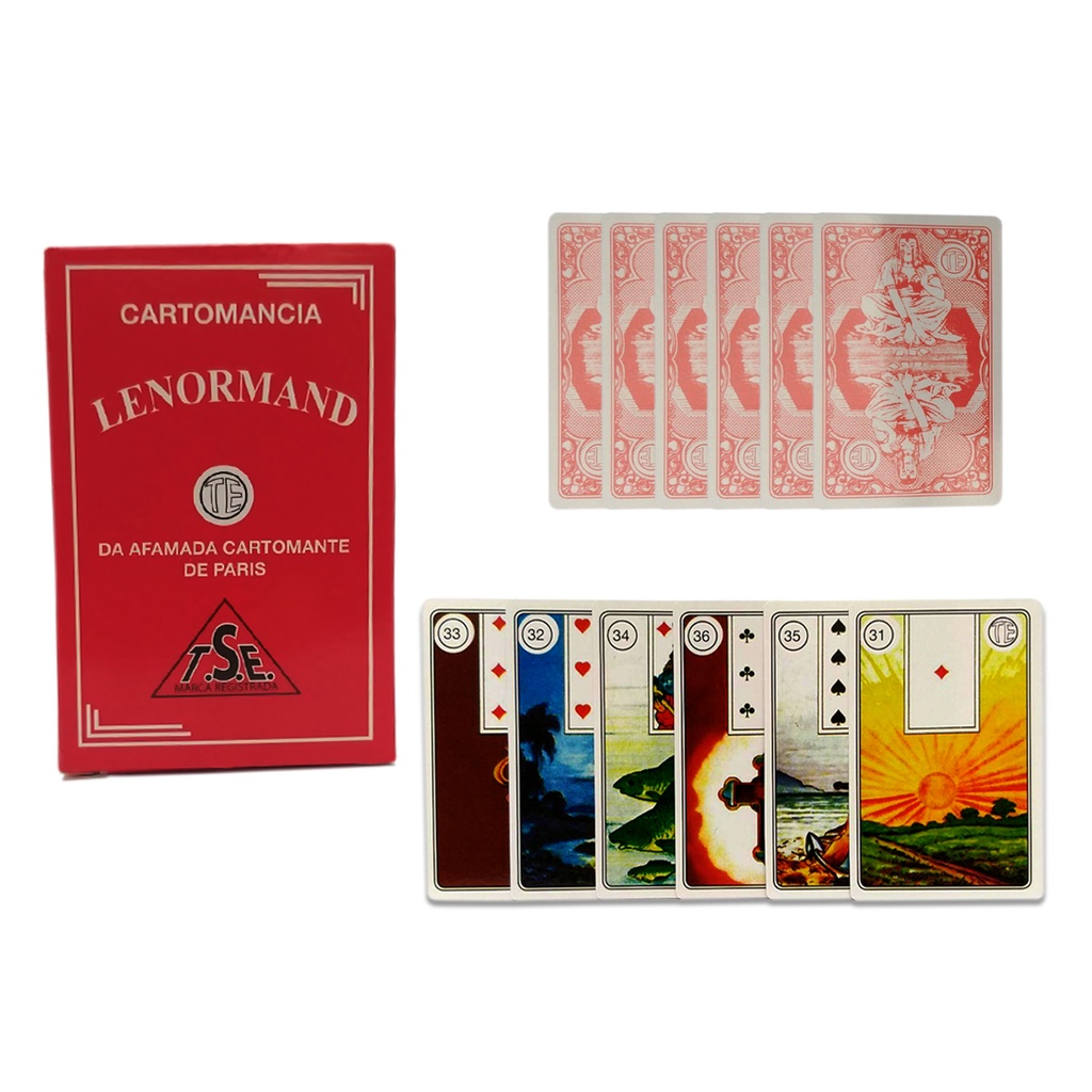 Baralho Lenormand Cartomancia Tarot Cigano | Shopee Brasil