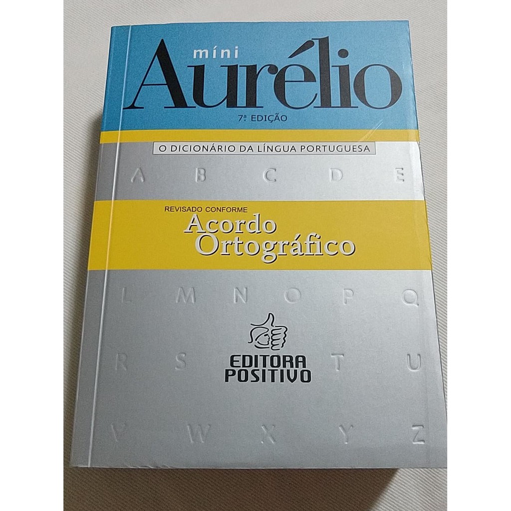MINI AURÉLIO - Dicionário da Língua Portuguesa | Shopee Brasil