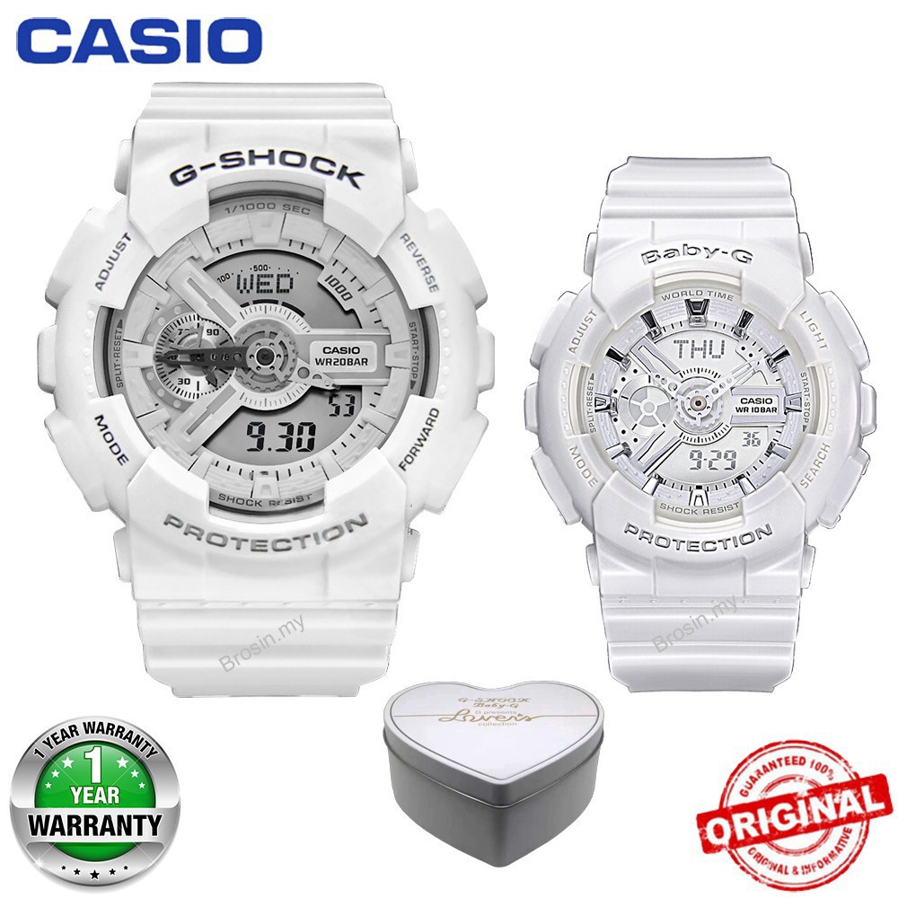 Casio G-Shock Baby-GA110 BA110 Relógios Homens E Mulheres Para O Amante B | Shopee Brasil