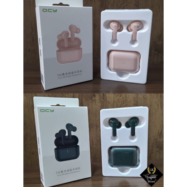 Fone de Ouvido Bluetooth QCY T10 | Sem fio | Original e a Pronta Entrega | Shopee Brasil