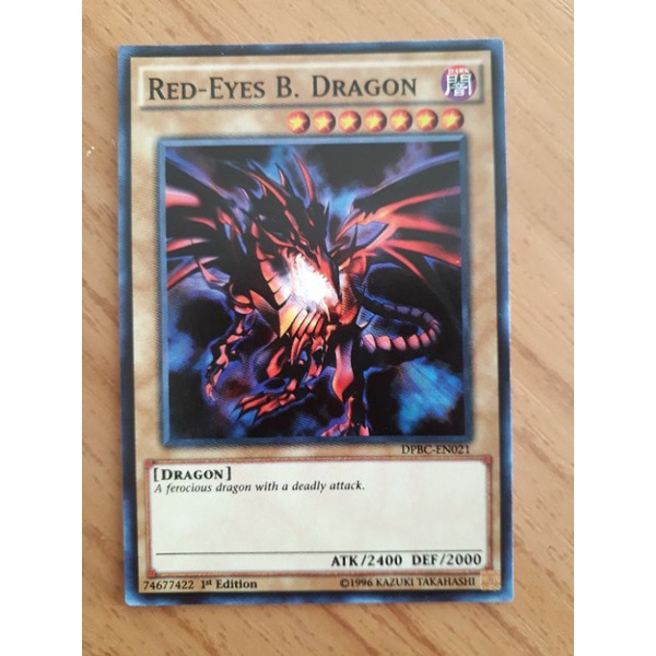 Card Yugioh Red-Eyes B Dragon original e nova | Shopee Brasil