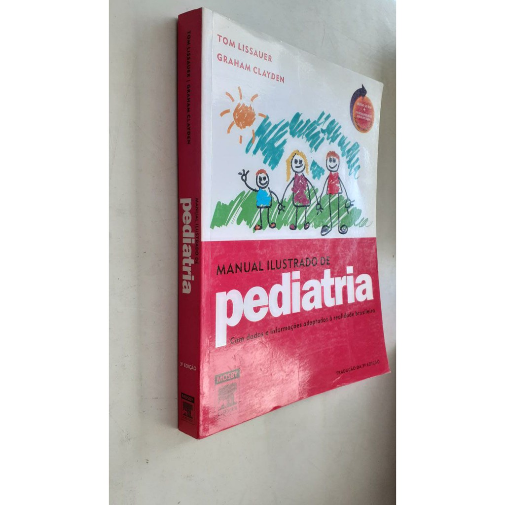 Livro Manual ilustrado de pediatria - Tom Lissauer | Shopee Brasil