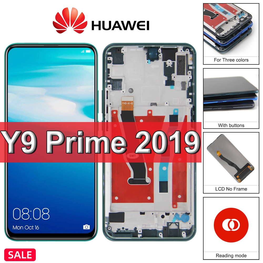 Tela Display Huawei Y9 Prime 2019 / P Smart Z LCD Display STK-LX1 Touch ...