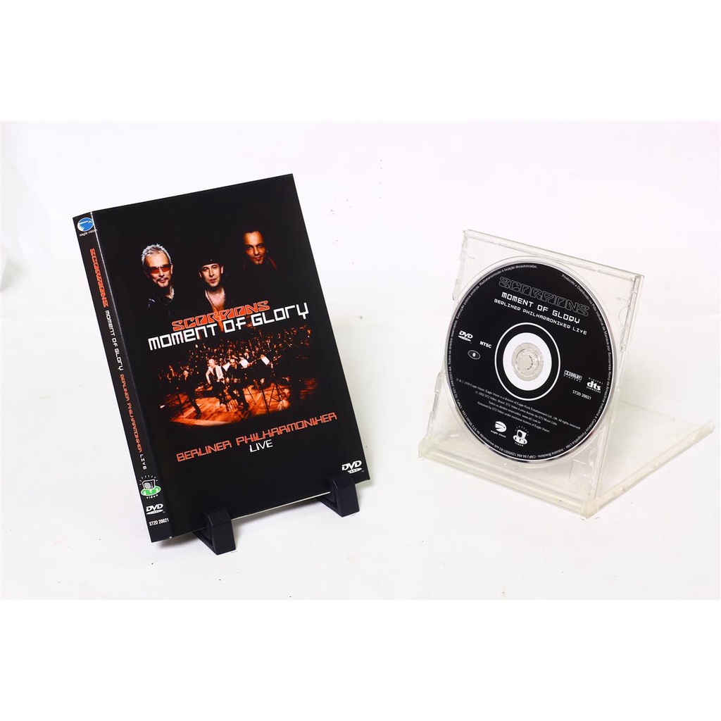 DVD Scorpions: Moment of Glory - Berliner Philharmoniher Live | Shopee Brasil