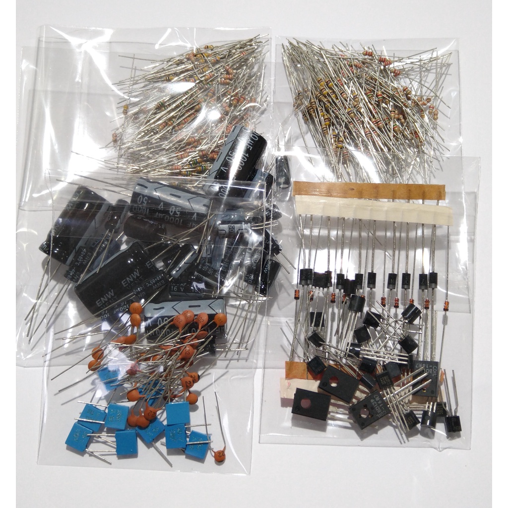 Kit Lote Componentes Eletrônicos - Itens Diversos e variados com mais ...