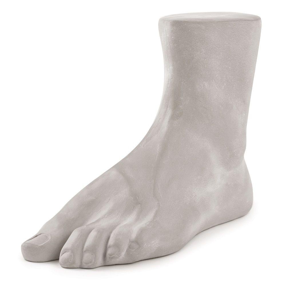 ESCULTURA EM CIMENTO CINZA FOOT OF DAVID - MART 12221 | Shopee Brasil