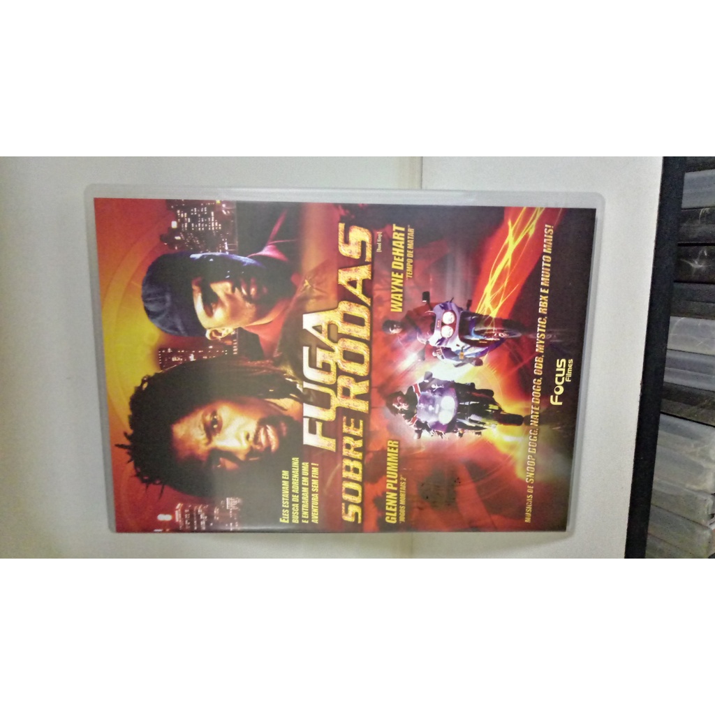 DVD FUGA SOBRE RODAS | Shopee Brasil